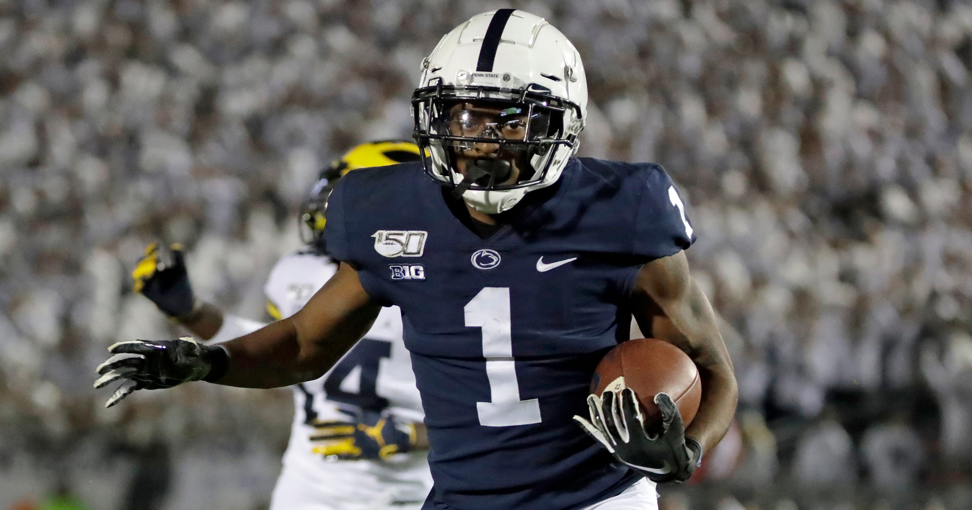 'Electrifying' KJ Hamler was recruited hard by MSU; now, OLSM alum ...