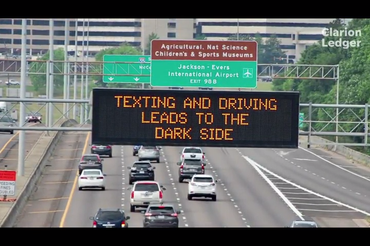 MDOT highway signs share fun messages of safety