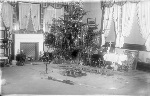 Exhibition shows how Christmas trees in America evolved through the years