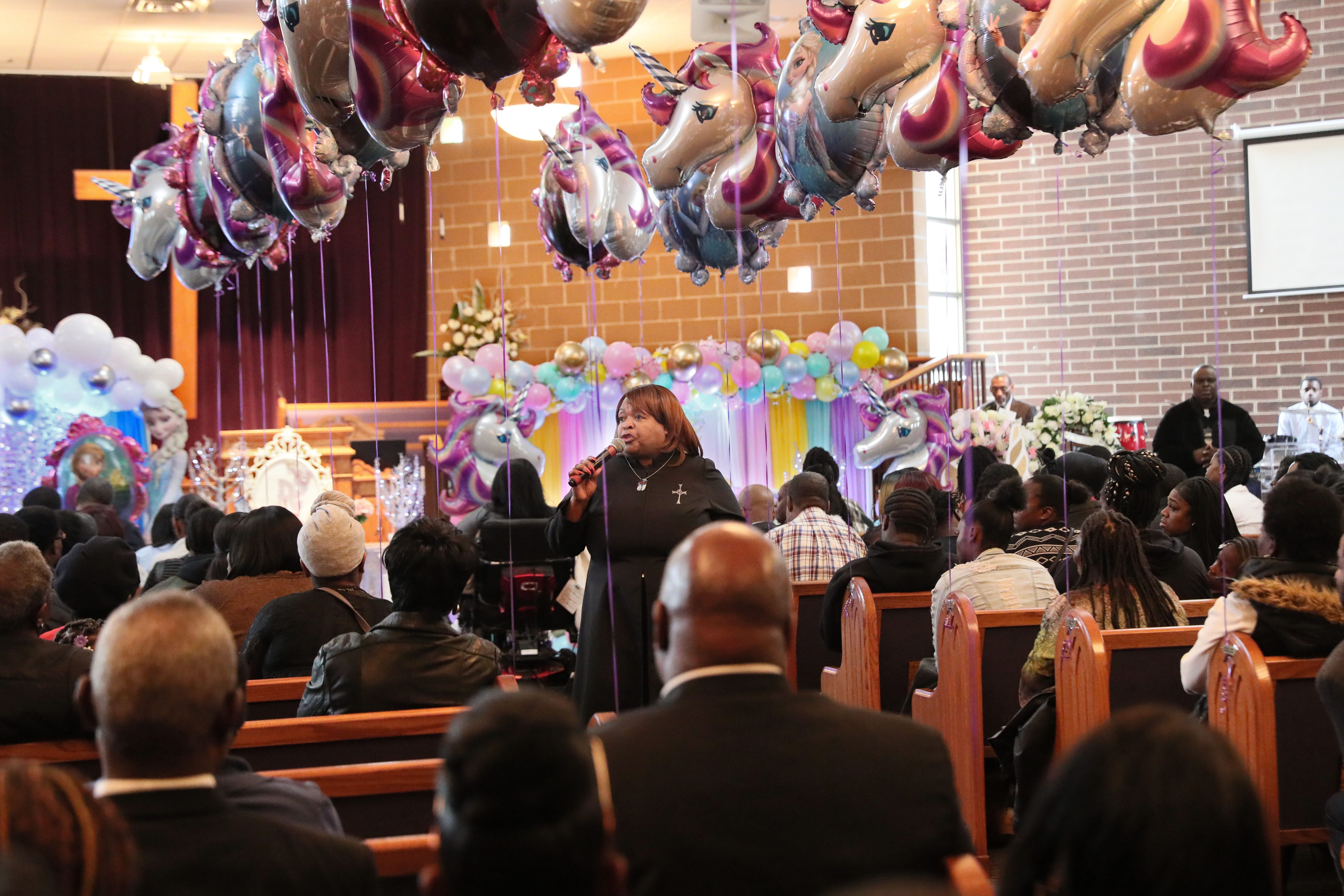 Amid loss, girls' funeral celebrates entry into the kingdom of God