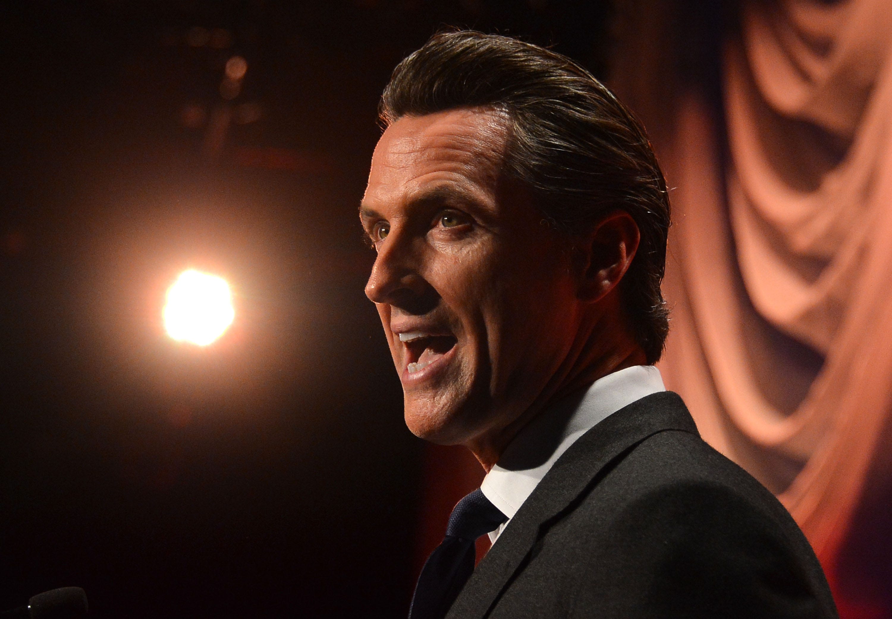 Gavin Newsom returns to public eye, says he wasn't 'playing hookie'