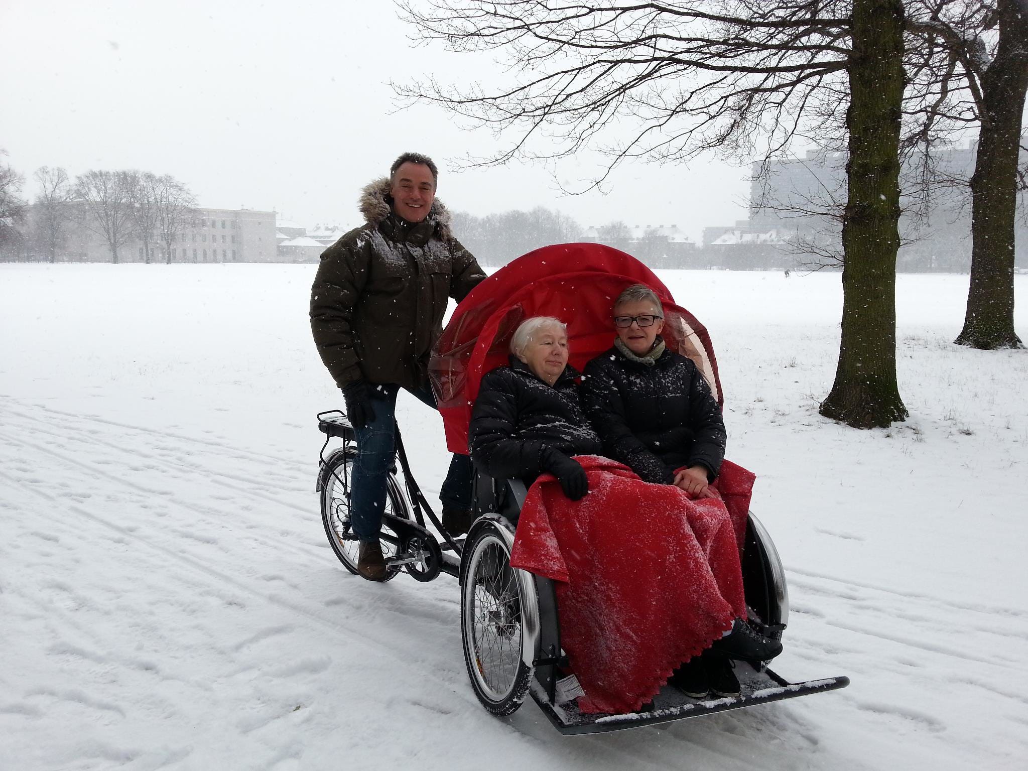 Bike riding nonprofit Cycling Without Age transforms seniors' lives