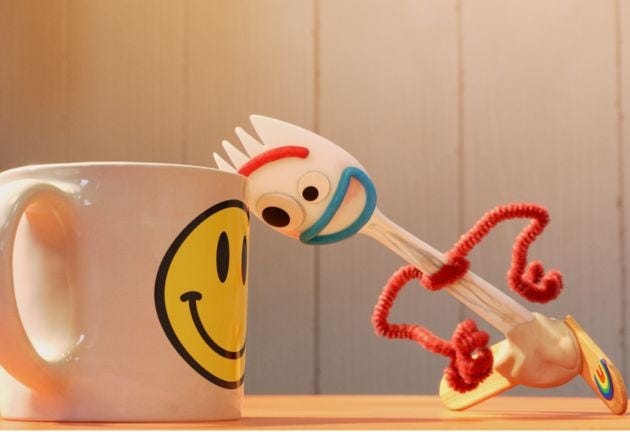 Tony Hale takes spork from 'Toy Story 4' to 'Forky Asks a Question'