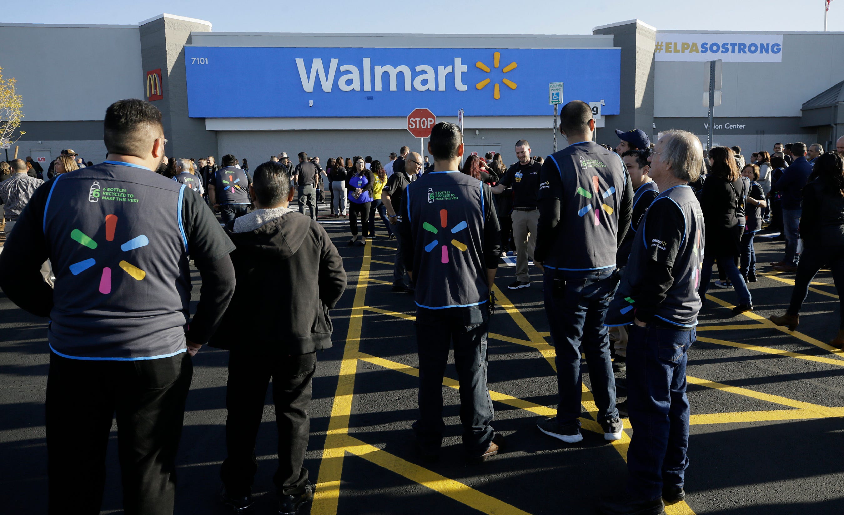 Walmart where man killed 22 reopens amid increased security
