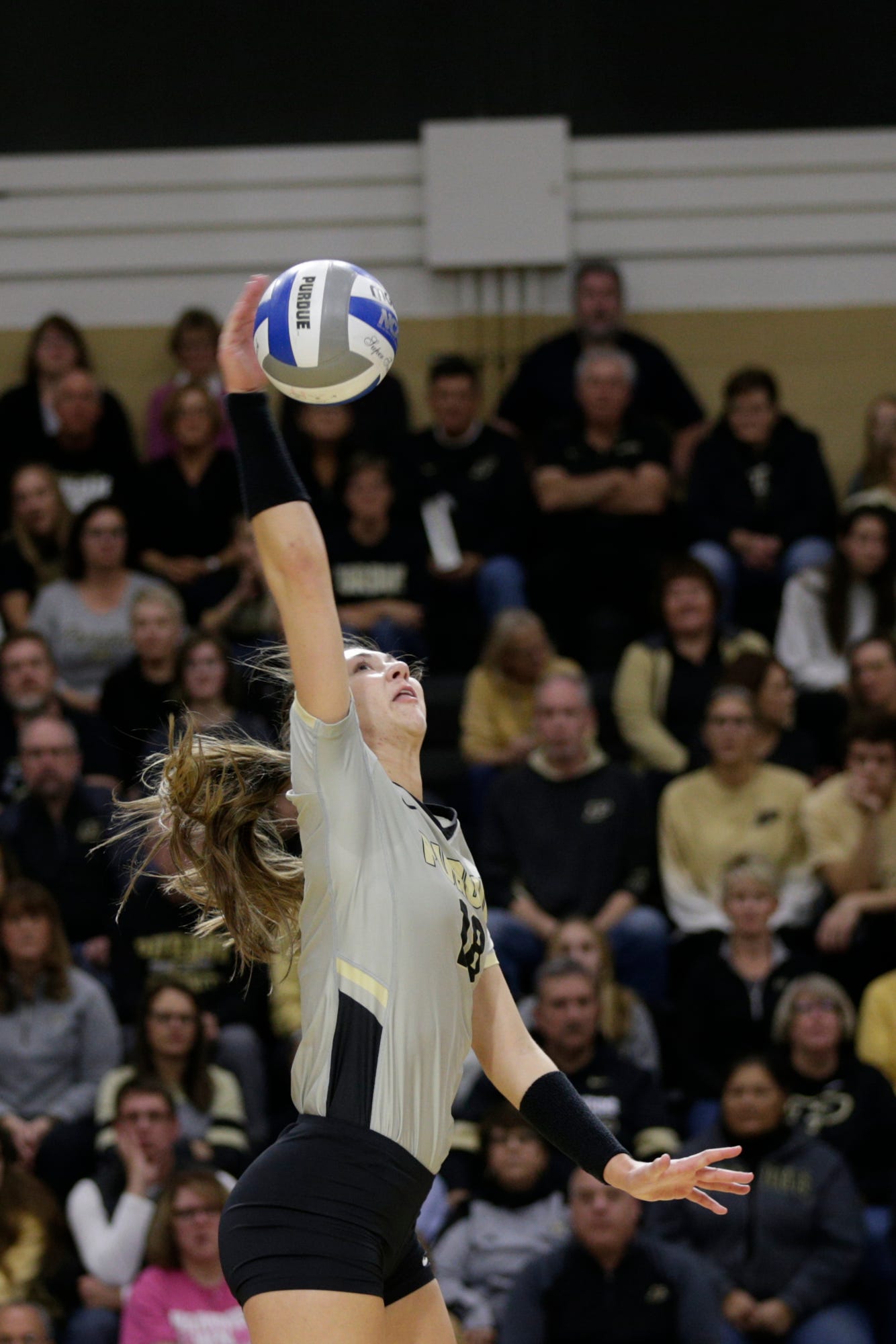 Jael Johnson emerges as offensive weapon for Purdue volleyball