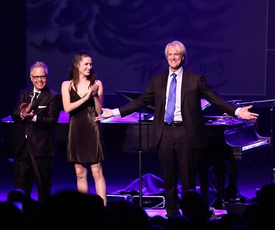 John Tesh visits the Admiral with his offspring for an insightful tour