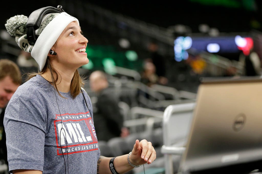 Milwaukee's DJ Shawna is the Bucks' official DJ, founder of DareToBe