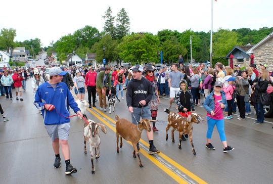 Unique Wisconsin parades: Roofing of the Goats, Toilet Bowl Parade, more