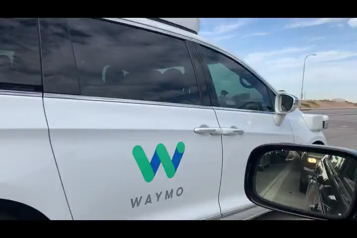 Waymo driverless cars in Arizona