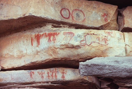 Painted rocks offer window to West Texas past in Concho County