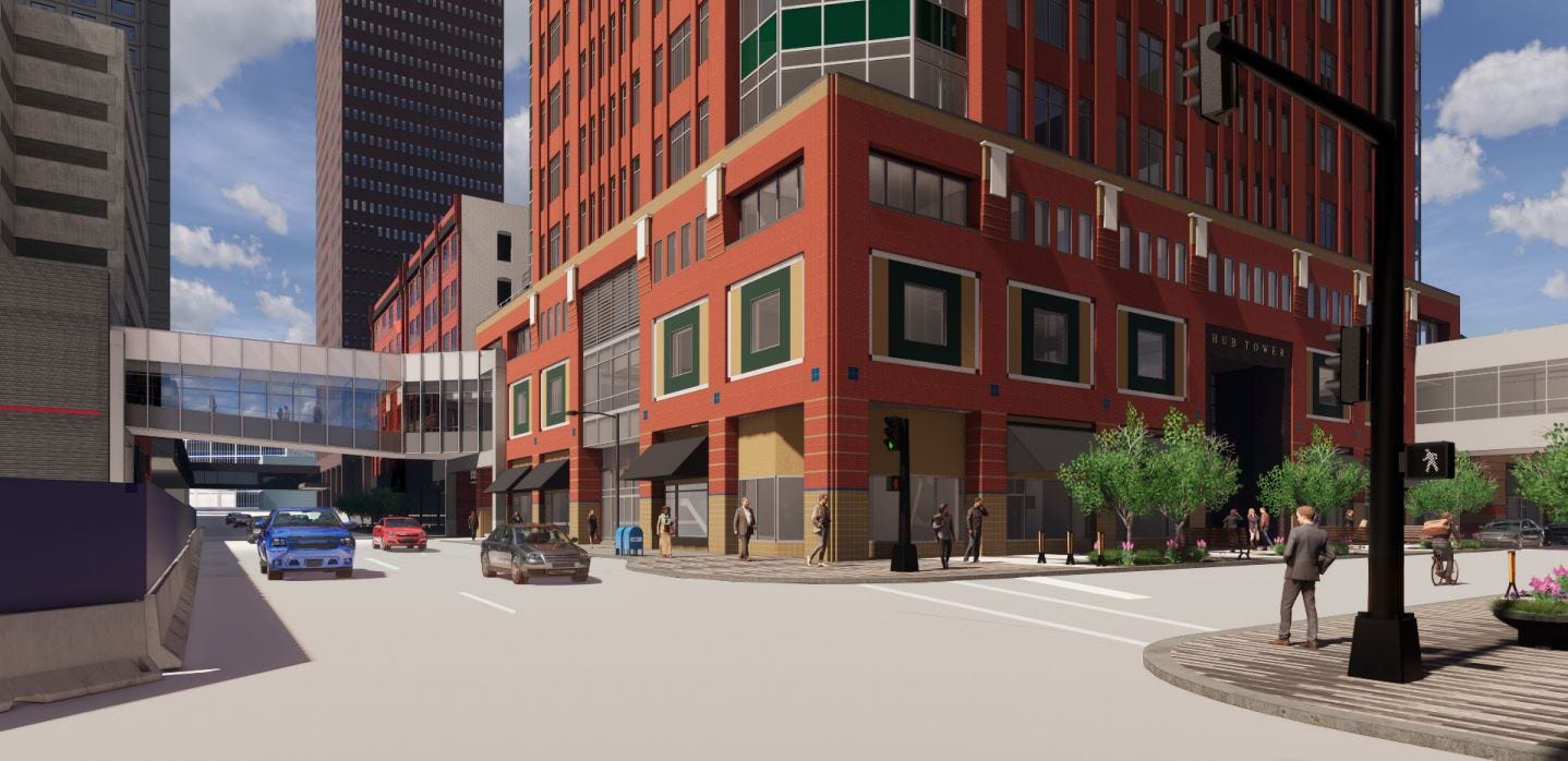 New downtown Des Moines skywalk paves way for EMC Insurance expansion