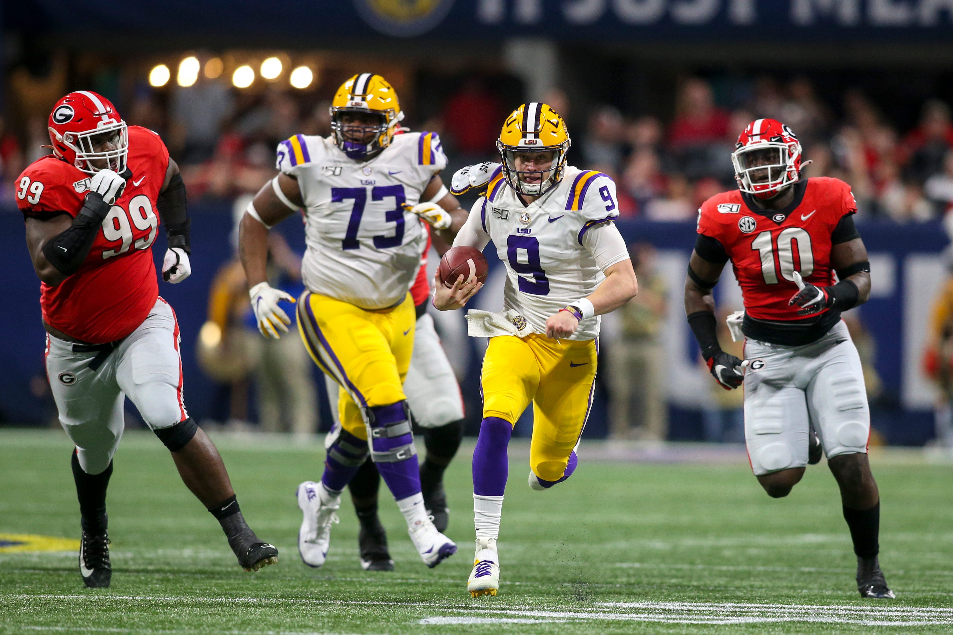 LSU beats Georgia for SEC title and College Football Playoff berth