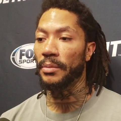 Derrick Rose on his game-winner and confidence