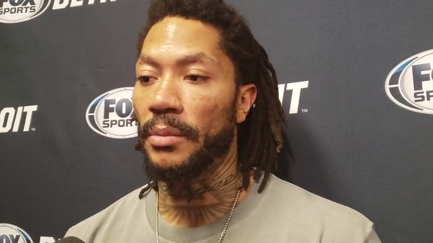 Derrick Rose on his game-winner and confidence