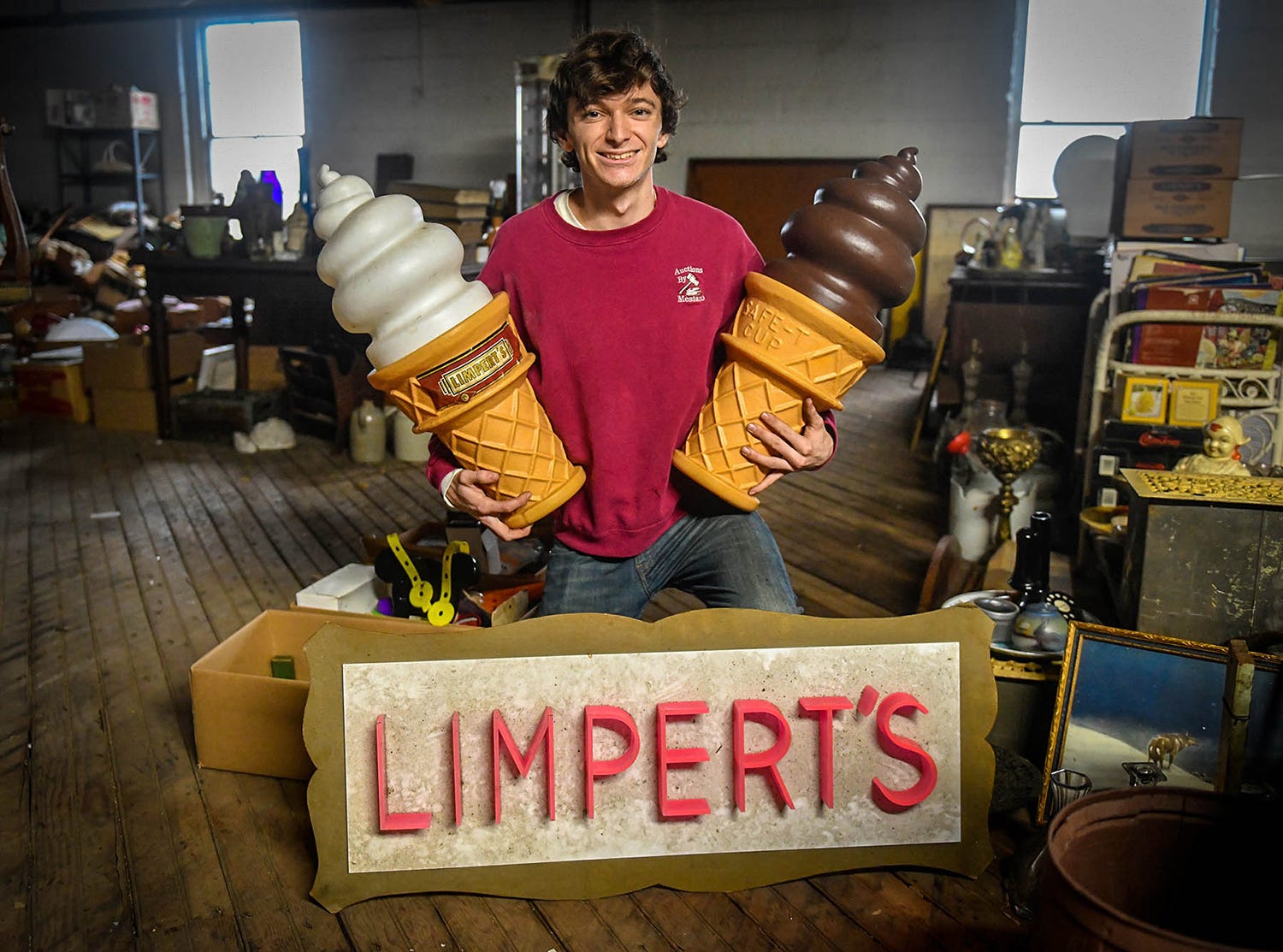 History up for sale at Limpert Bros. liquidation auction