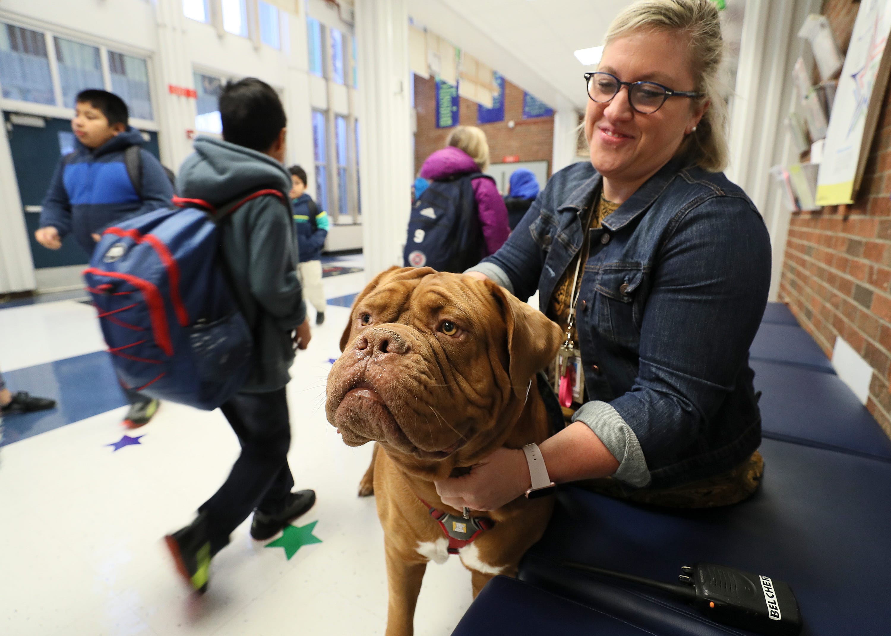 Therapy dog at Slaughter Elementary in Louisville a benefit to kids