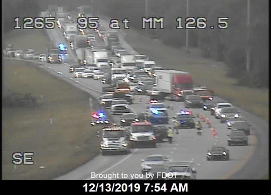'Major crash' on I-95 causing delays outside Fort Pierce