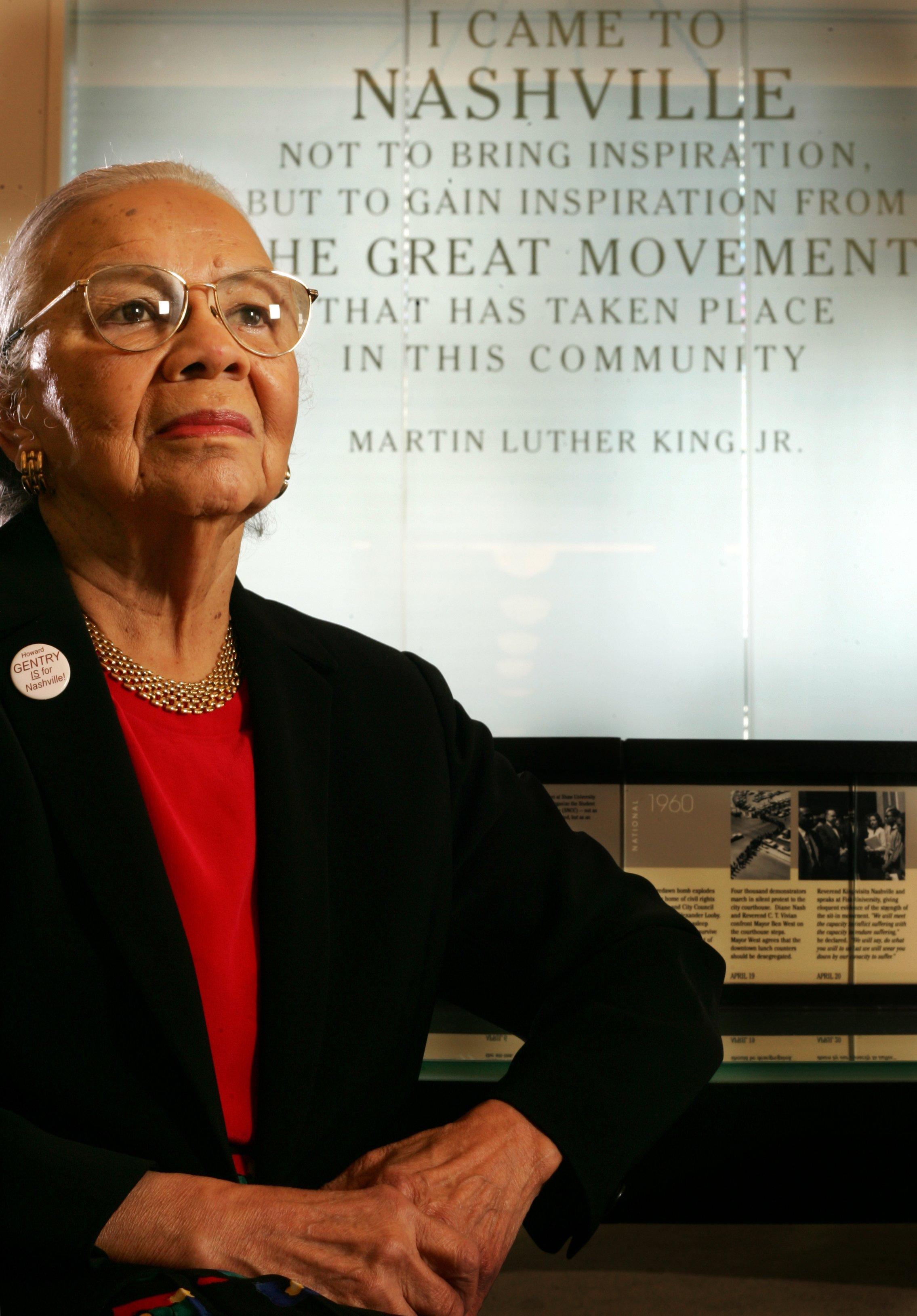 Carrie Gentry: Nashville civil rights icon dies at 95