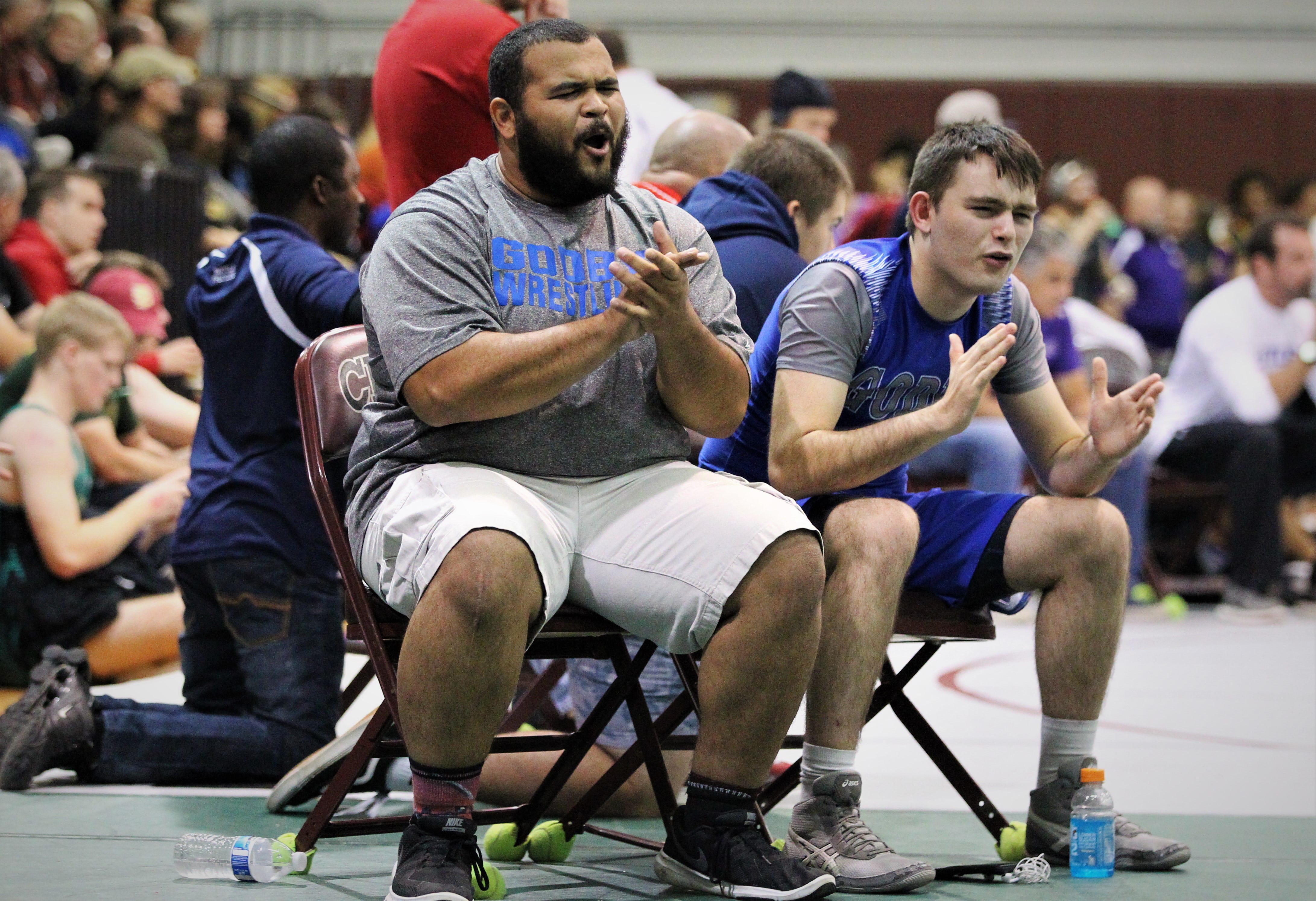 'Good squad': Knight leads Godby wrestling into district dual tournament