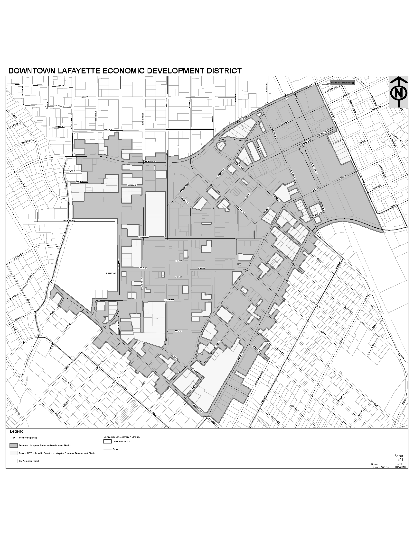 A year after creation, Lafayette tax districts aim to finally show impact