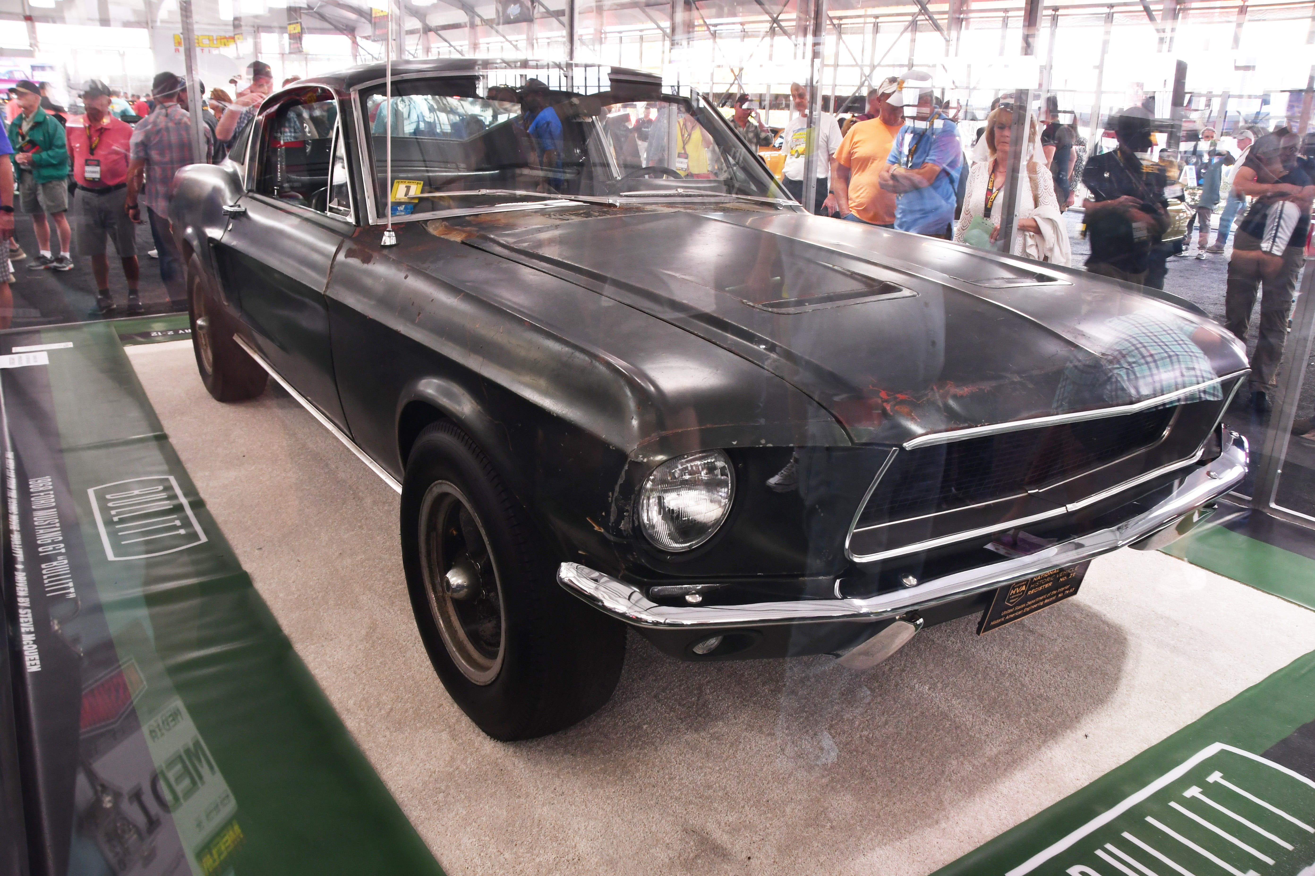 Mecum Auction sells Steve McQueen's Bullitt Mustang for $3.4 million