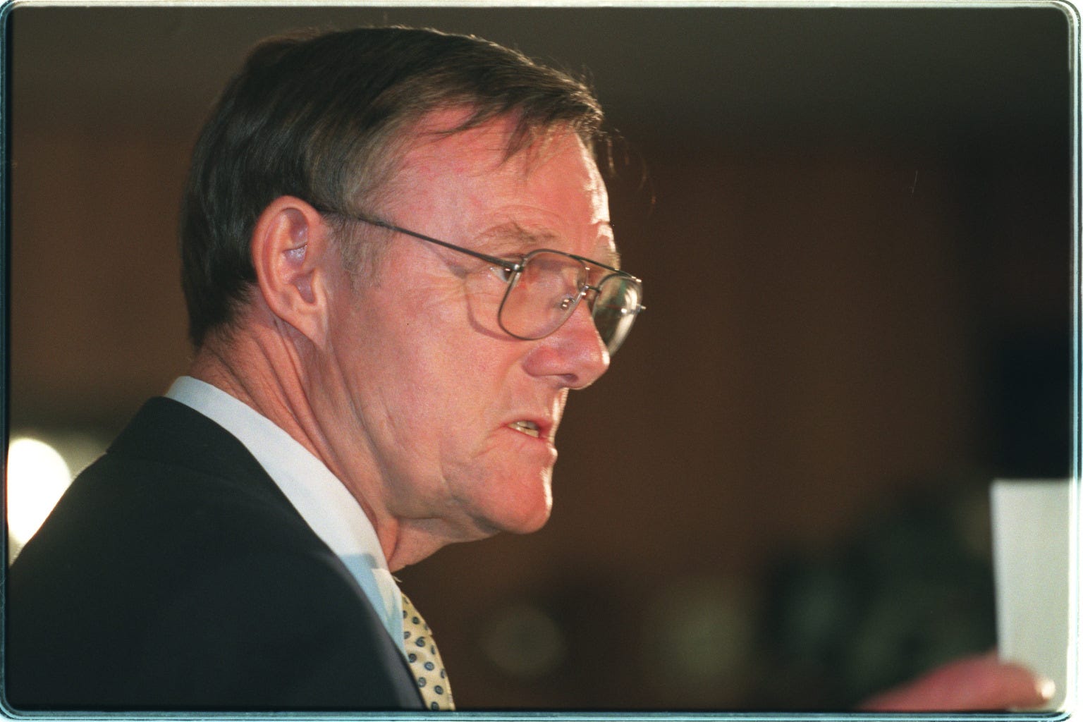 Joe Roberson, the Michigan athletic director who promoted Lloyd Carr ...