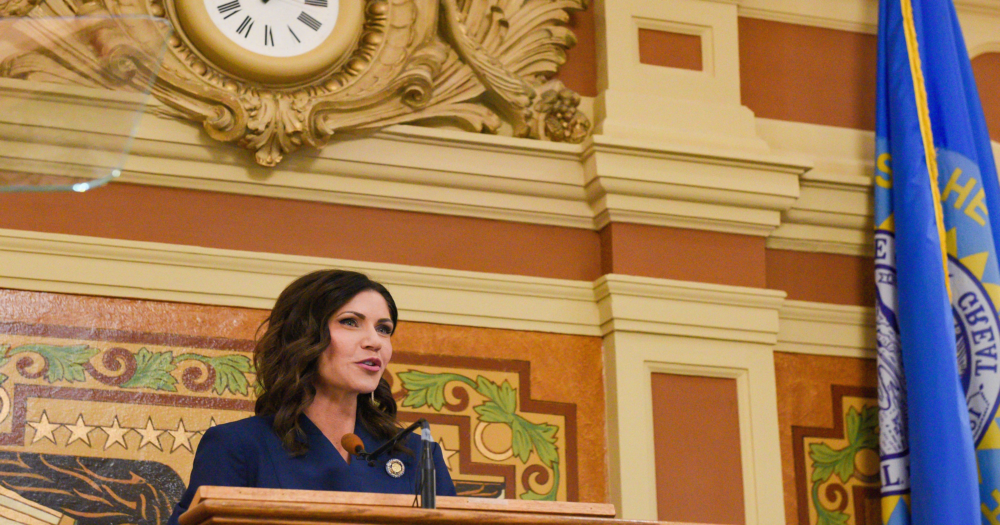 Gov. Kristi Noem finalizes her 2020 riot boosting legislation