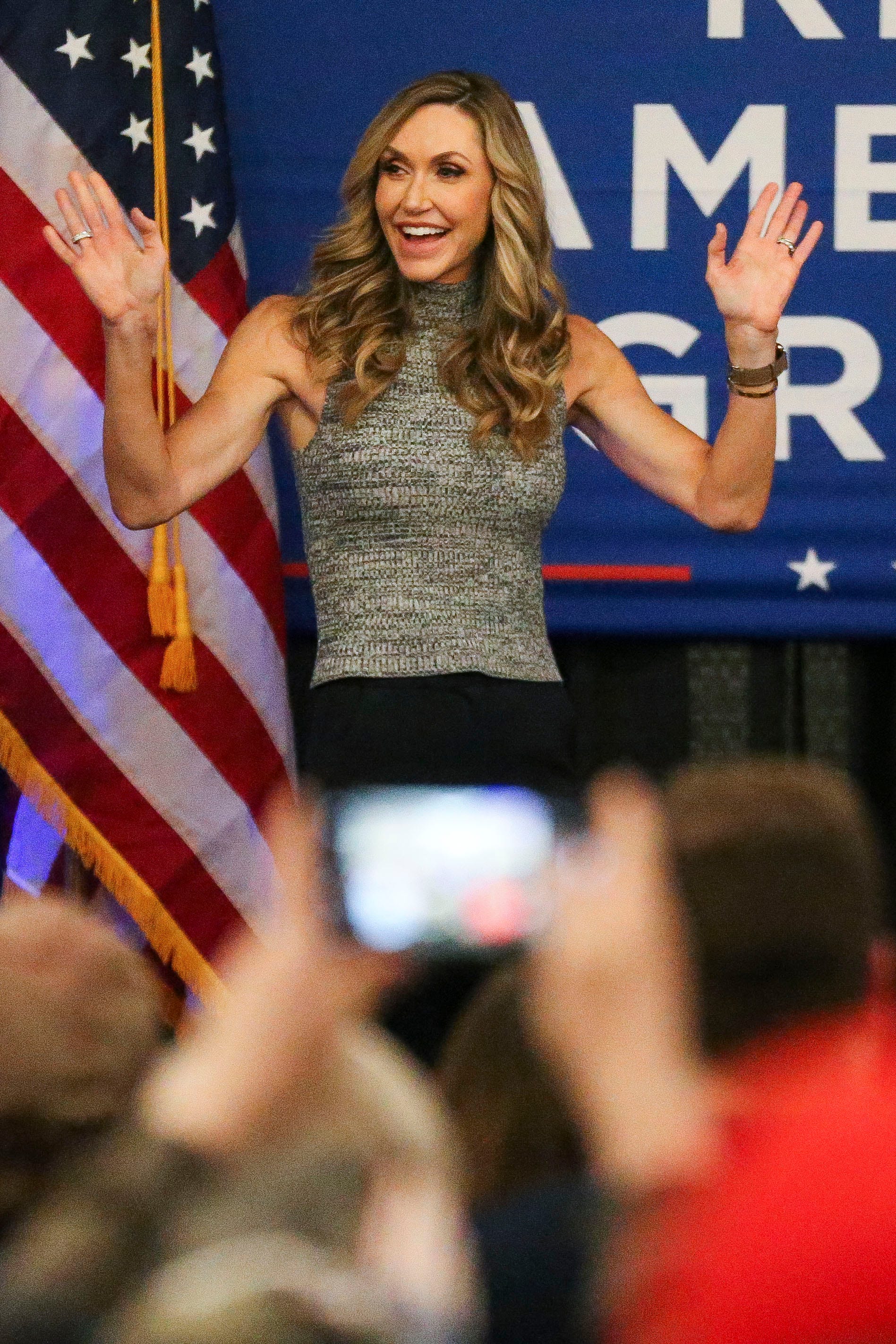Lara Trump stops in Rib Mountain Monday night to support Donald Trump