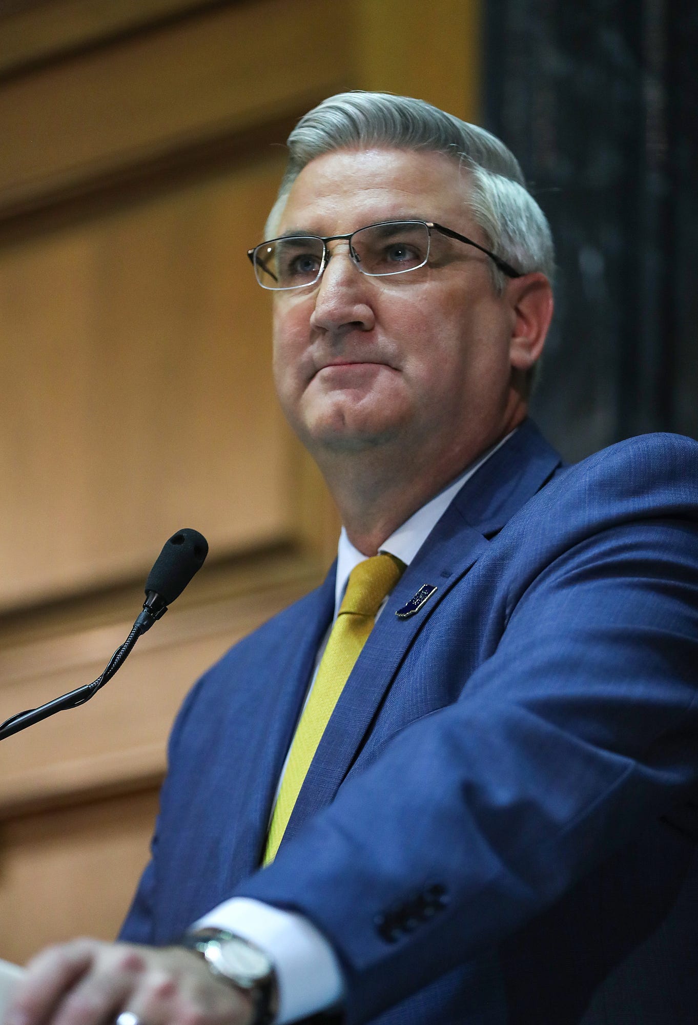 Replay: Indiana Gov. Holcomb shares 5-phase reopening plans
