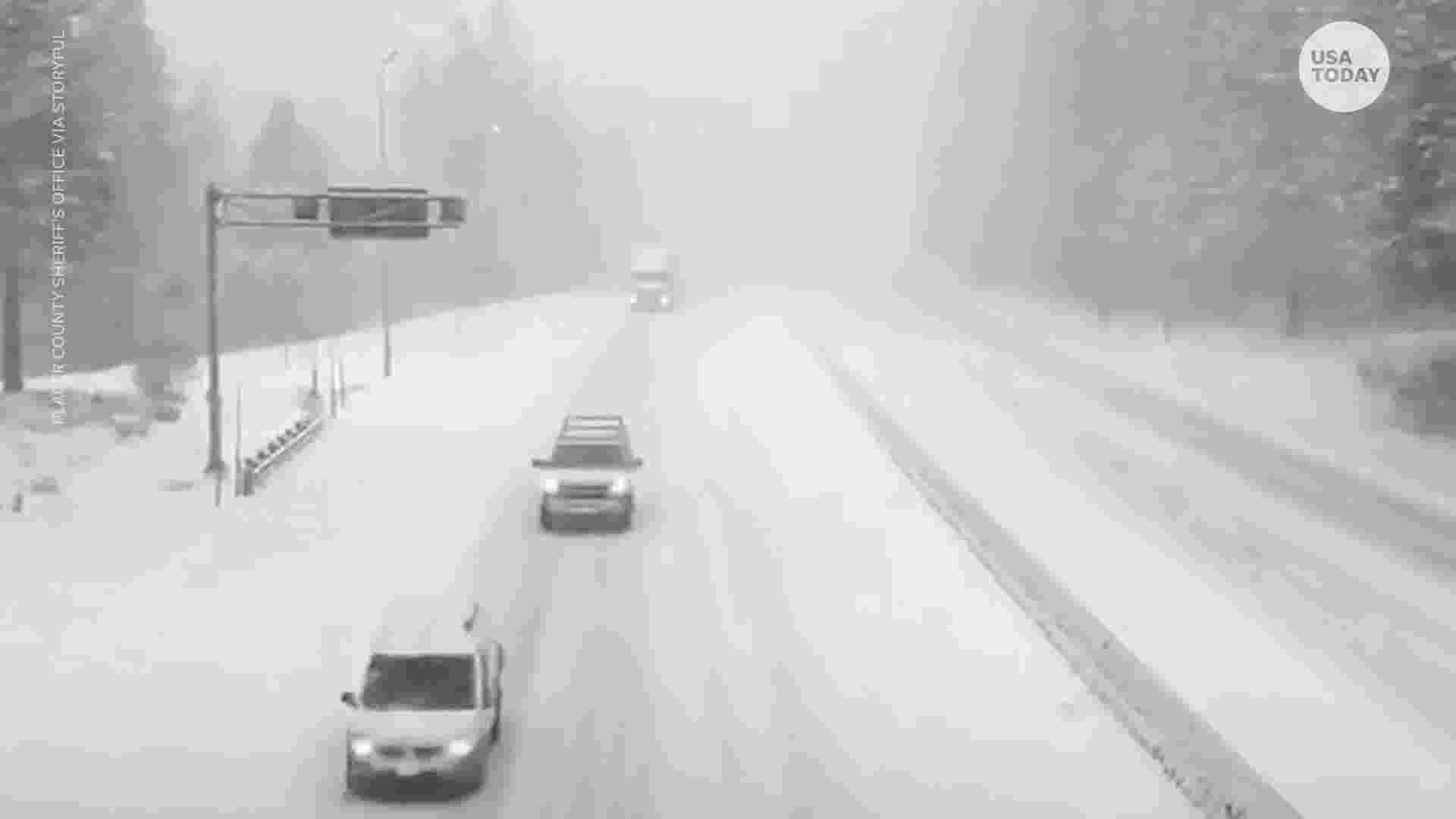 U.S. winter storm makes it's way across the country