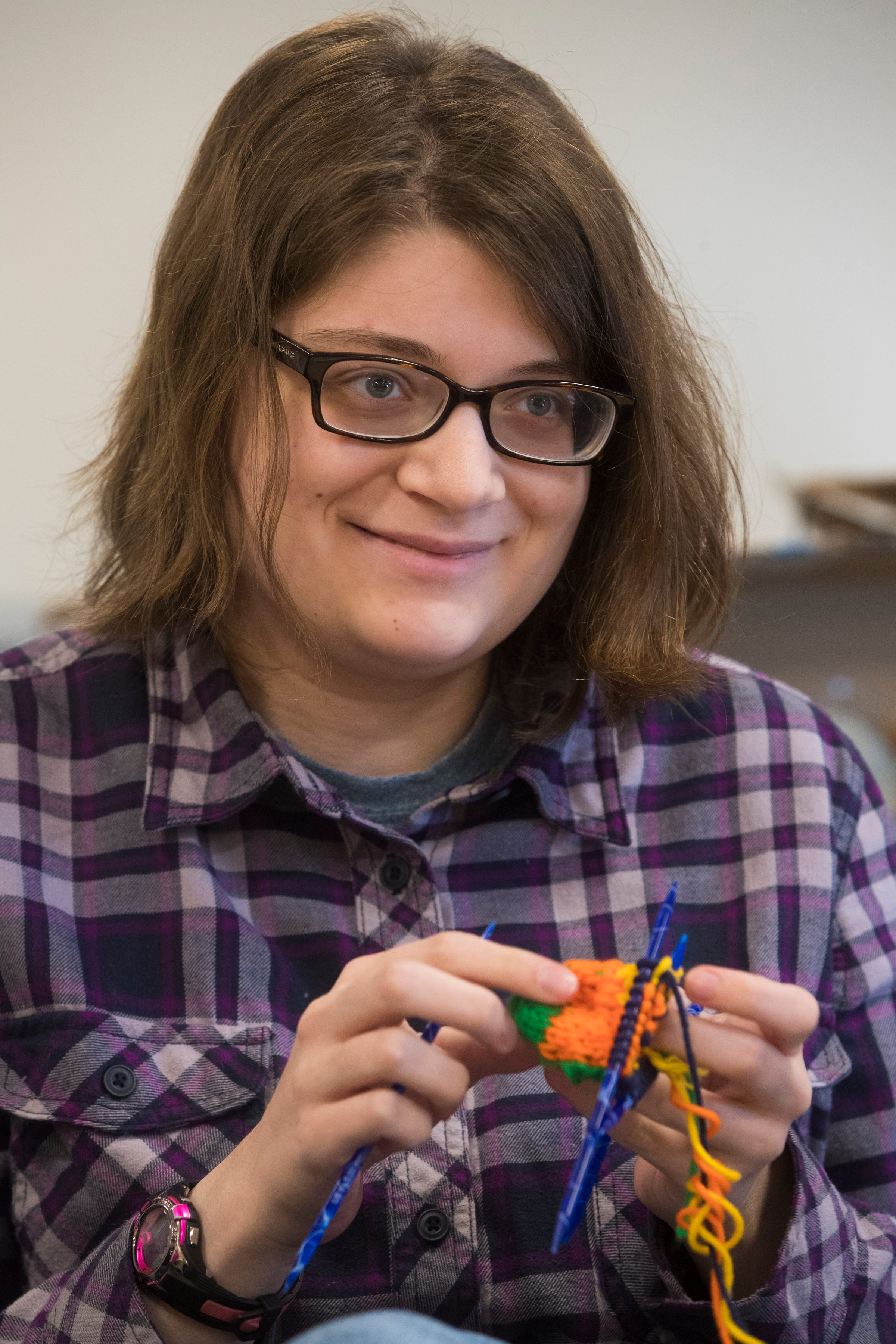 Mathematical knitting: Wisconsin's Carthage College teaches hands-on