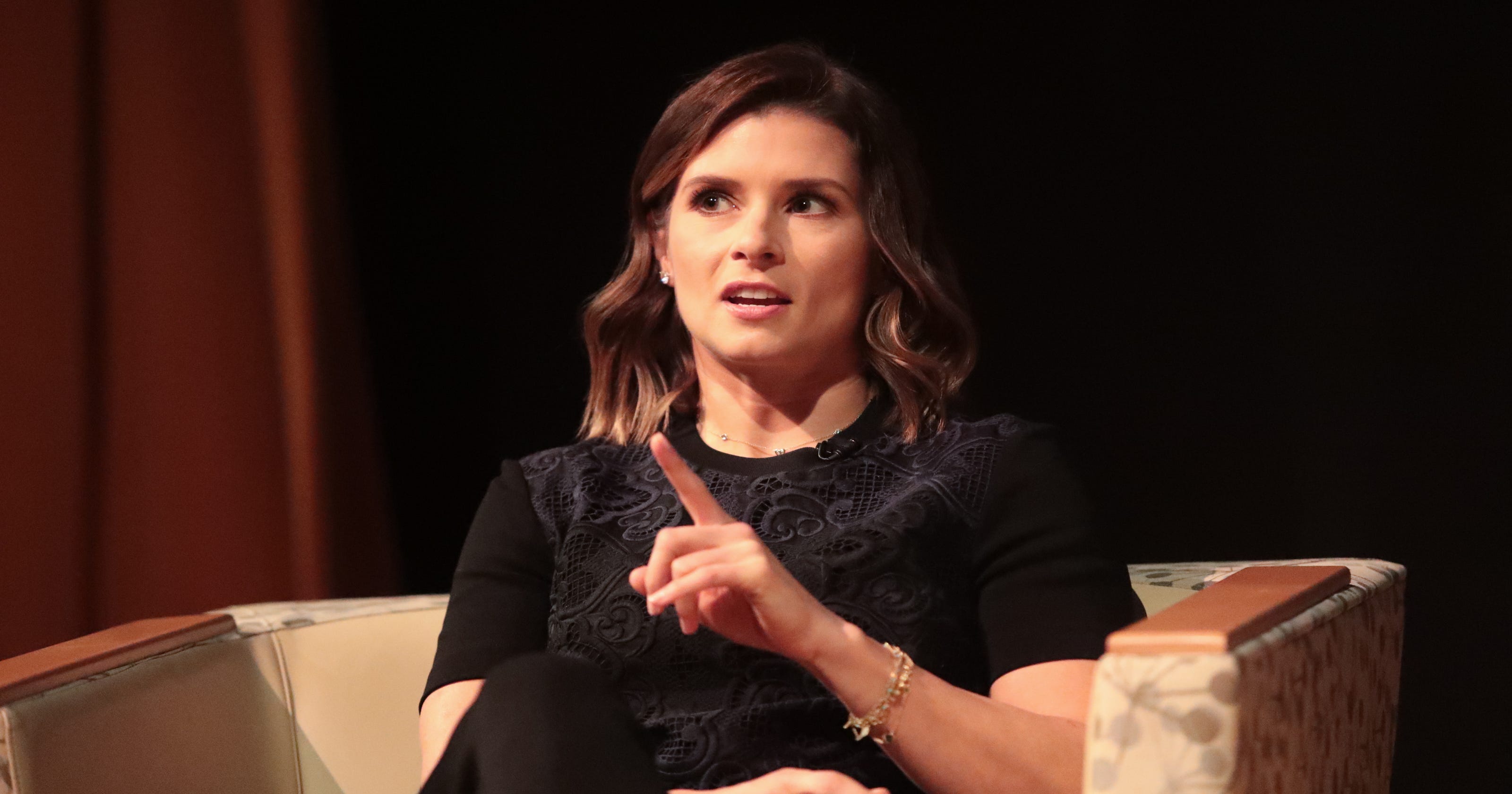 Danica Patrick thrills crowd with talk of racing, fame and those pesky ...