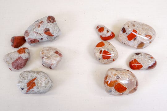 How Michigan man found big pudding stone rock in Lake Huron