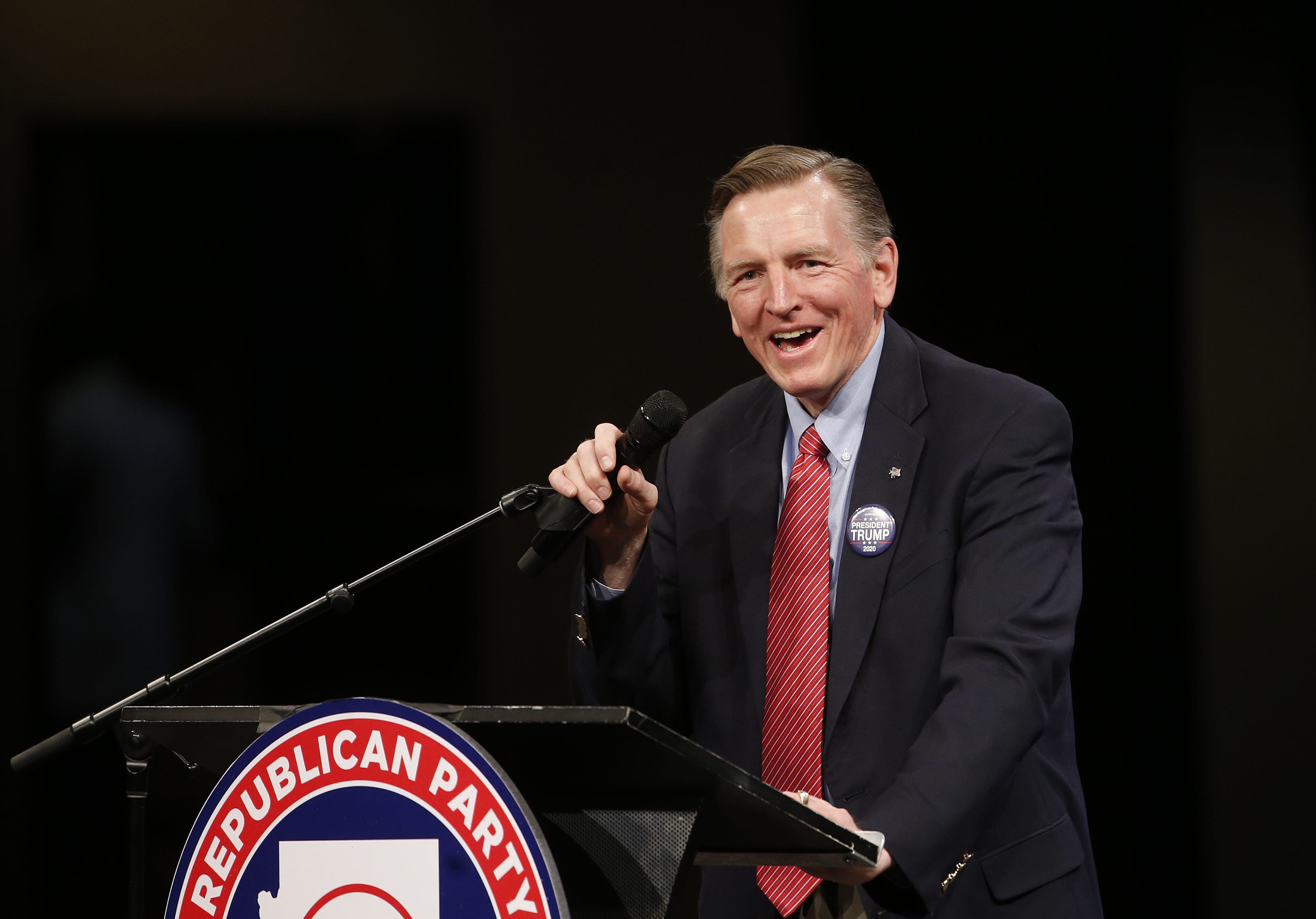 Who is running in Congressional District 4 against Paul Gosar?