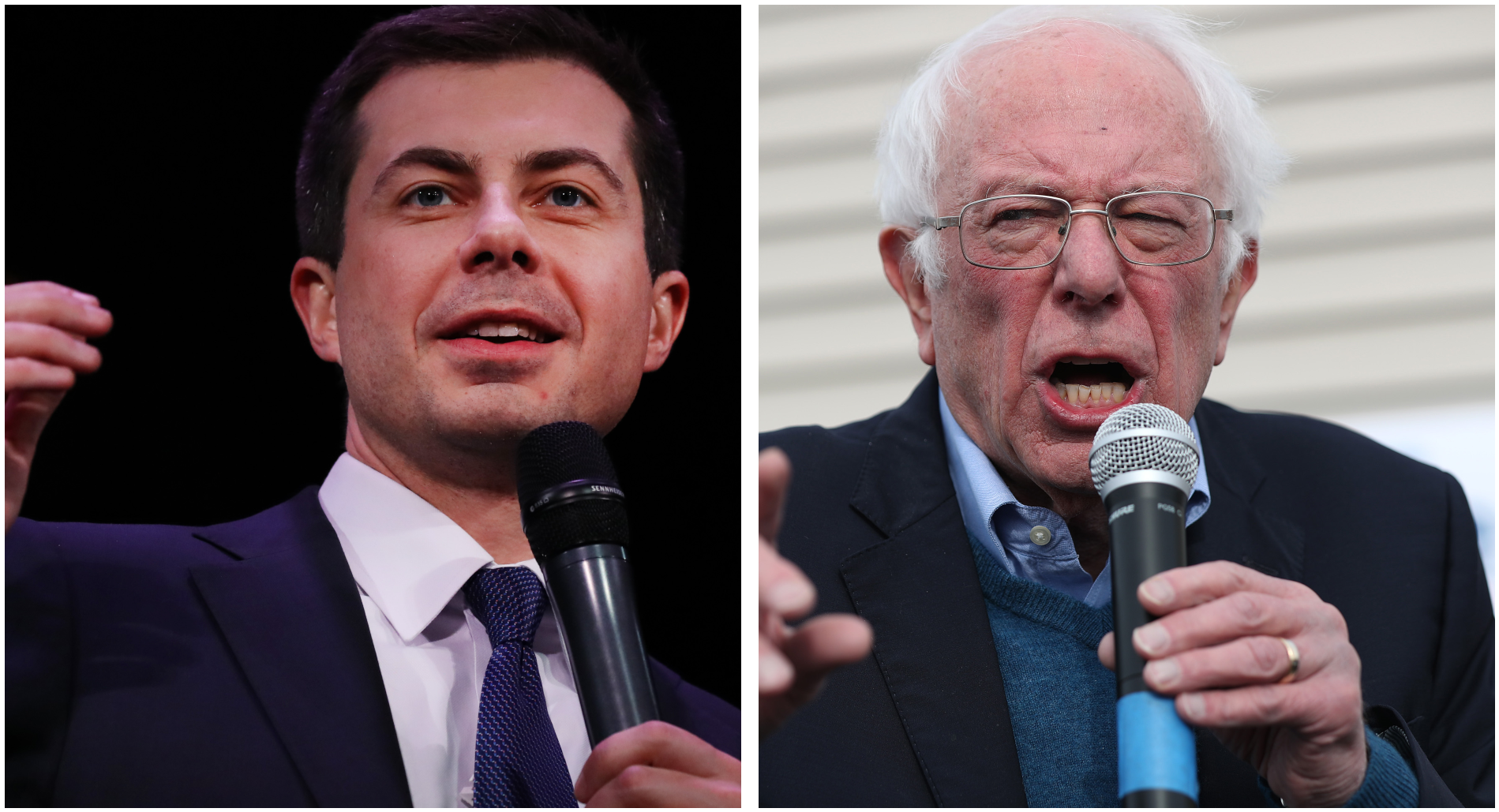 Iowa Caucus Partial Results Show Buttigieg And Sanders Neck And Neck
