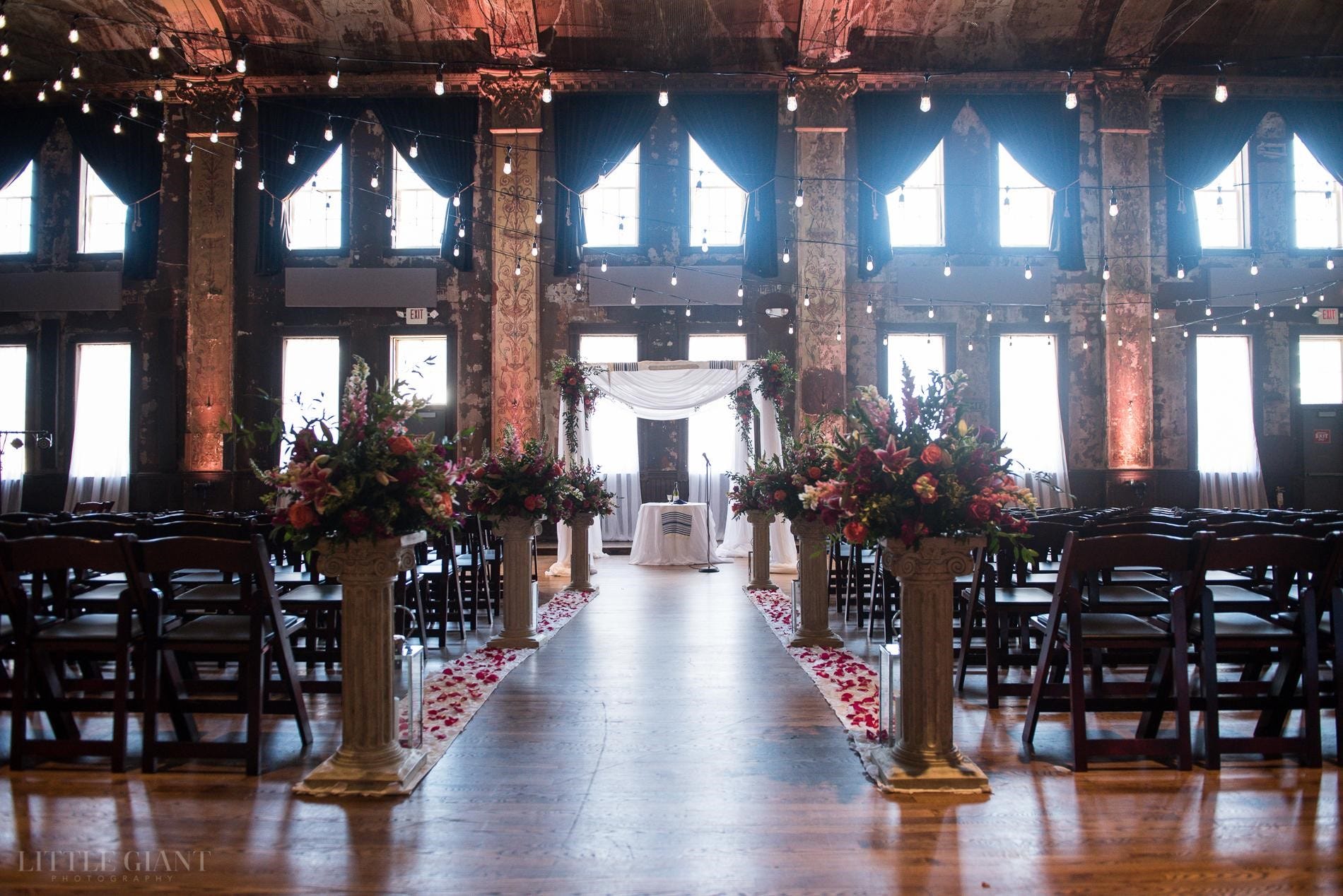 This historic venue is perfect for a unique, romantic dream wedding