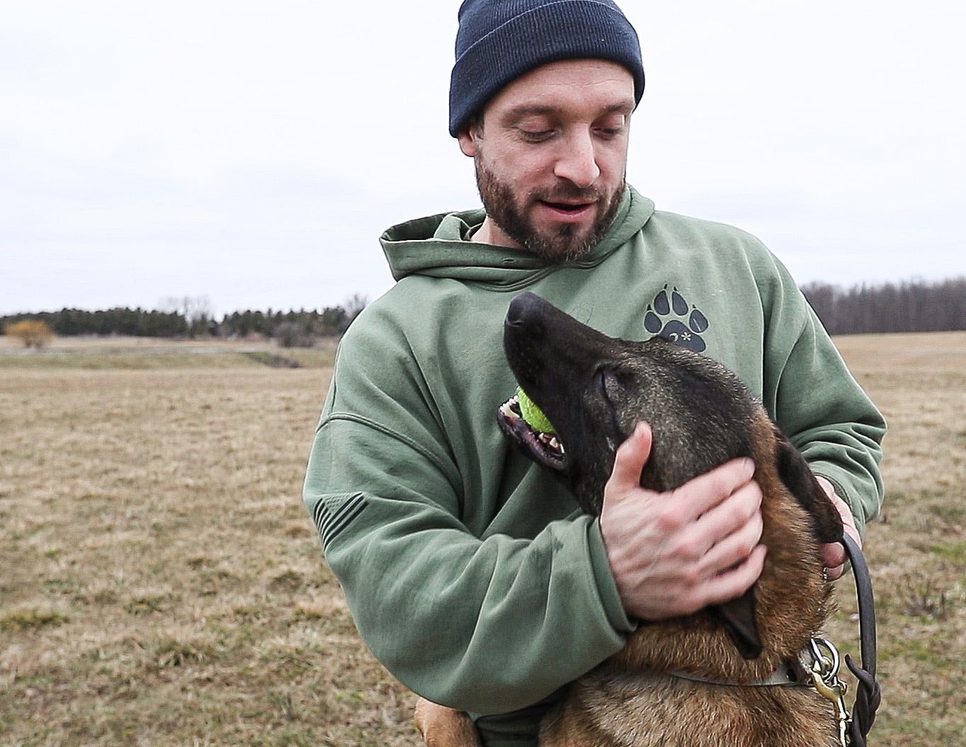 Fishers K9 officer seeks new partner after police dog Harlej's death