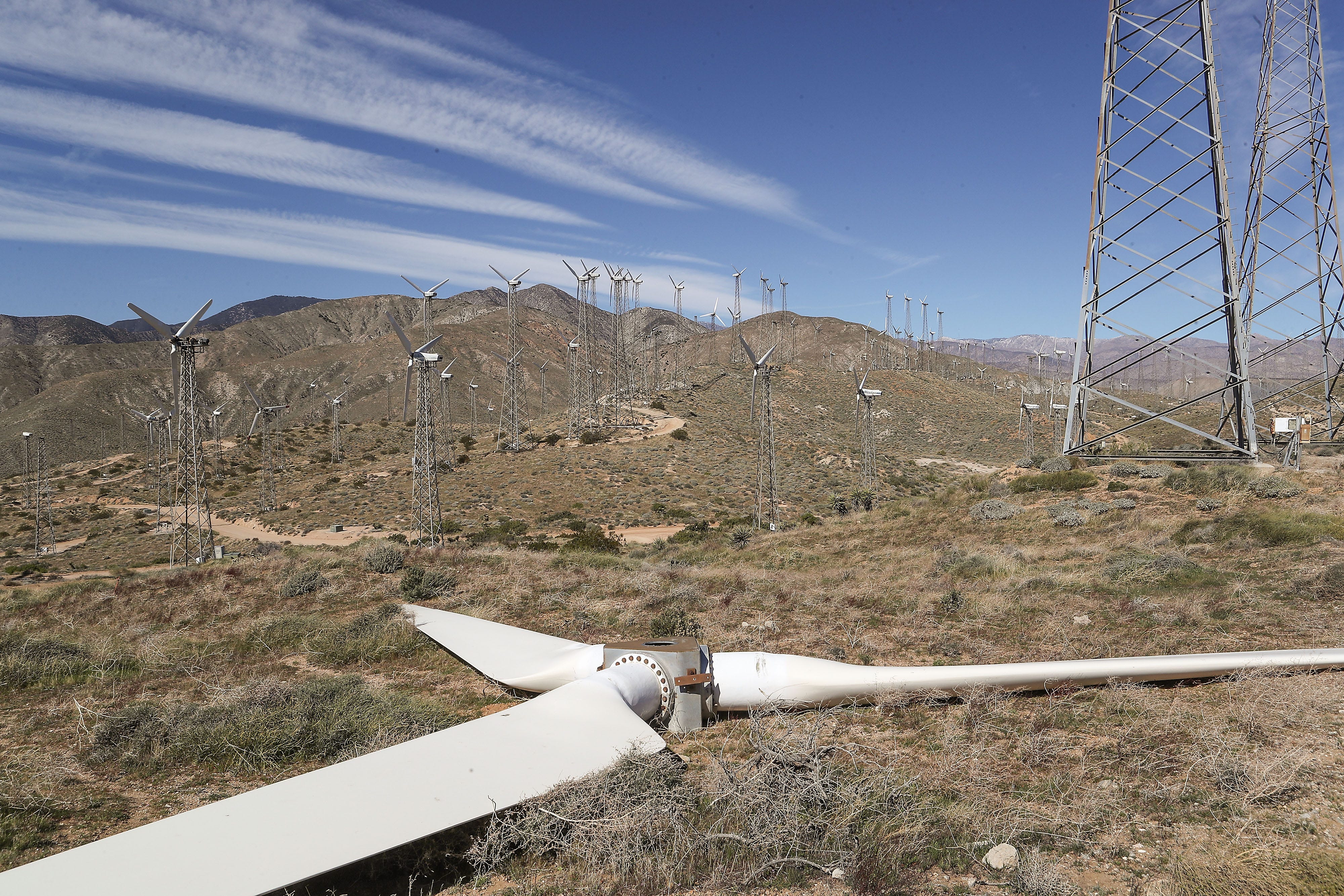Palm Springs wind turbines: BLM accepting comments on Whitewater project