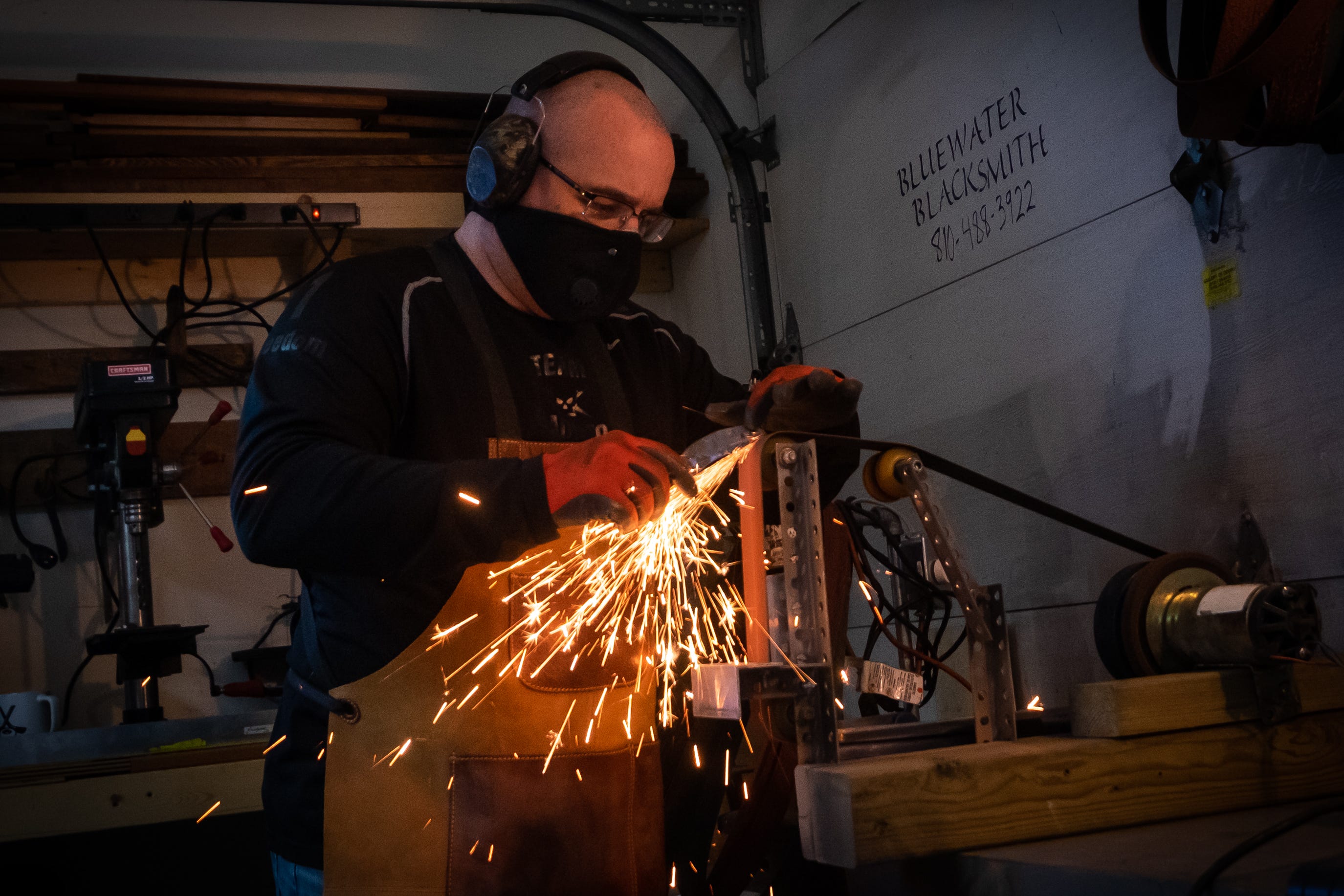 St. Clair man does marketing by day, blacksmithing by night