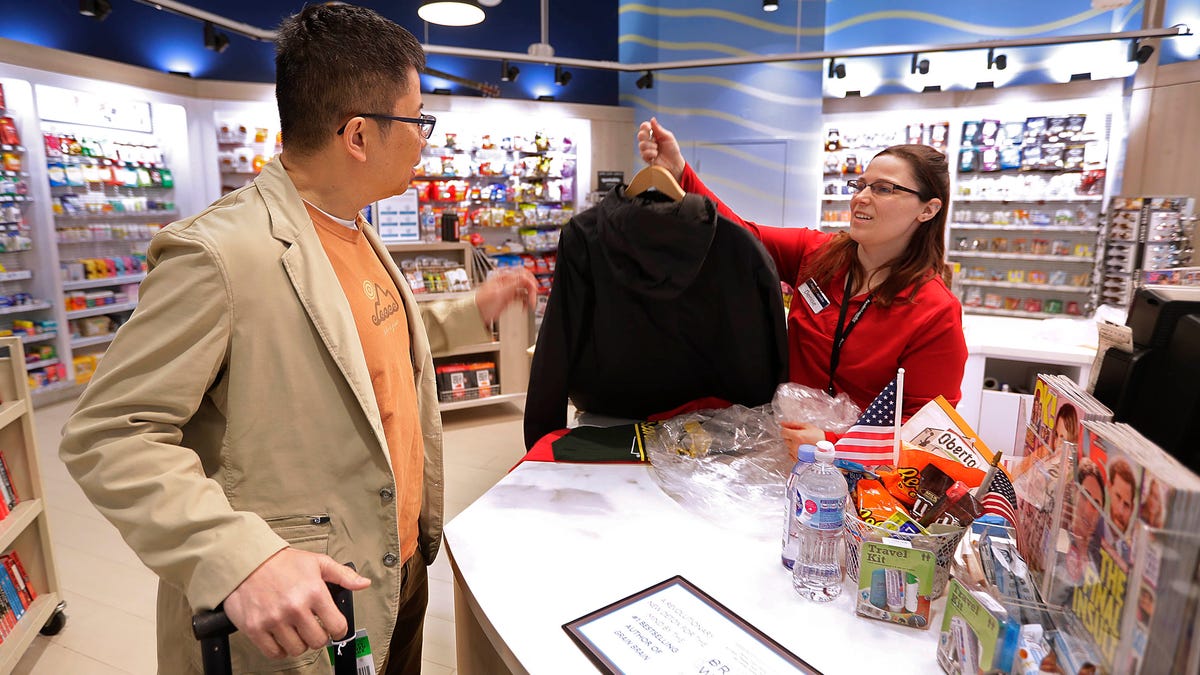 Coat check service at Milwaukee Mitchell International Airport off to ...