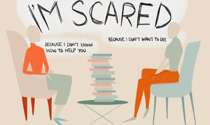 Suicide prevention: Therapists rarely trained to treat suicidal people