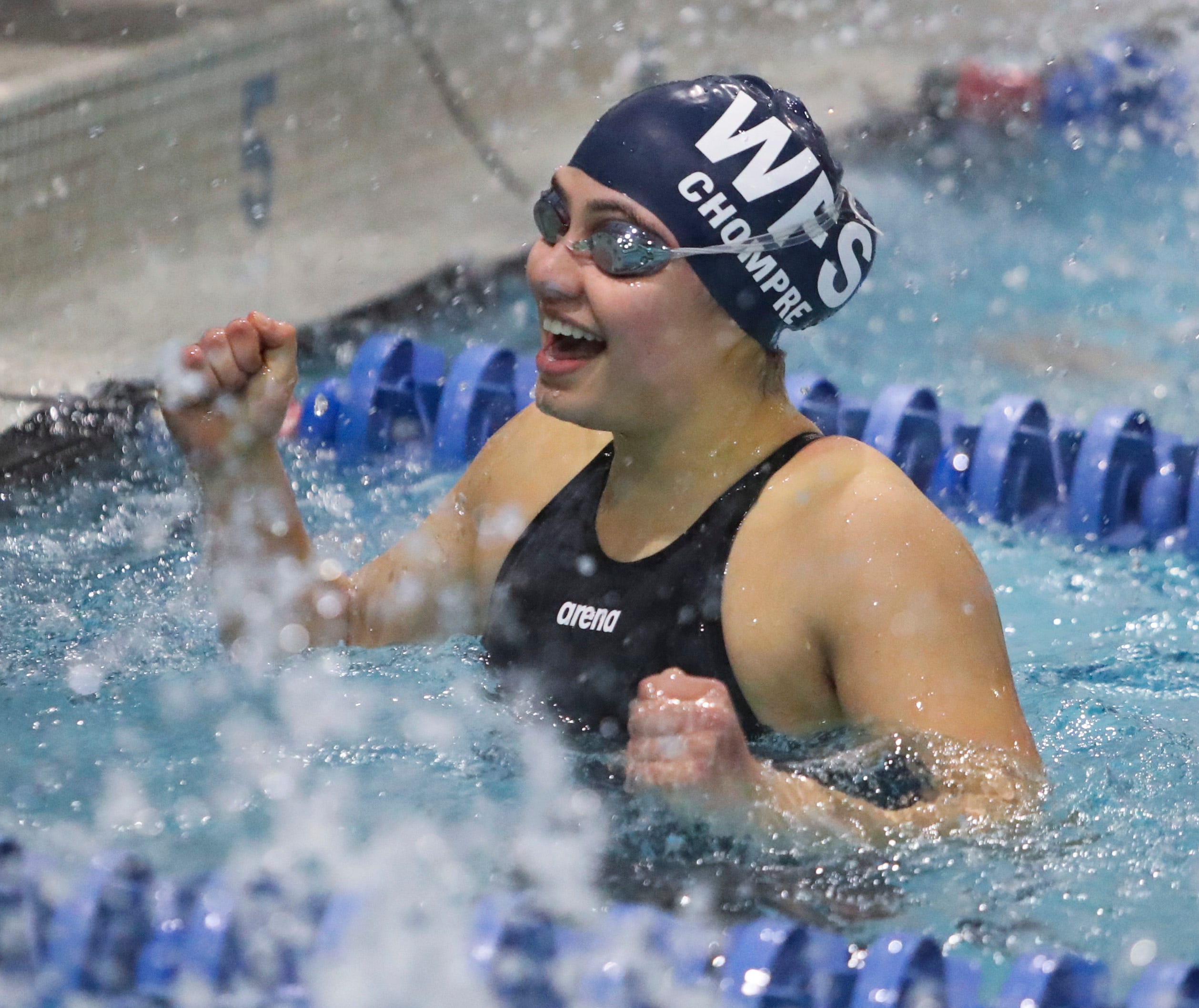 Girls Swimmer of Year Ashley Chompre puts it all together as a senior