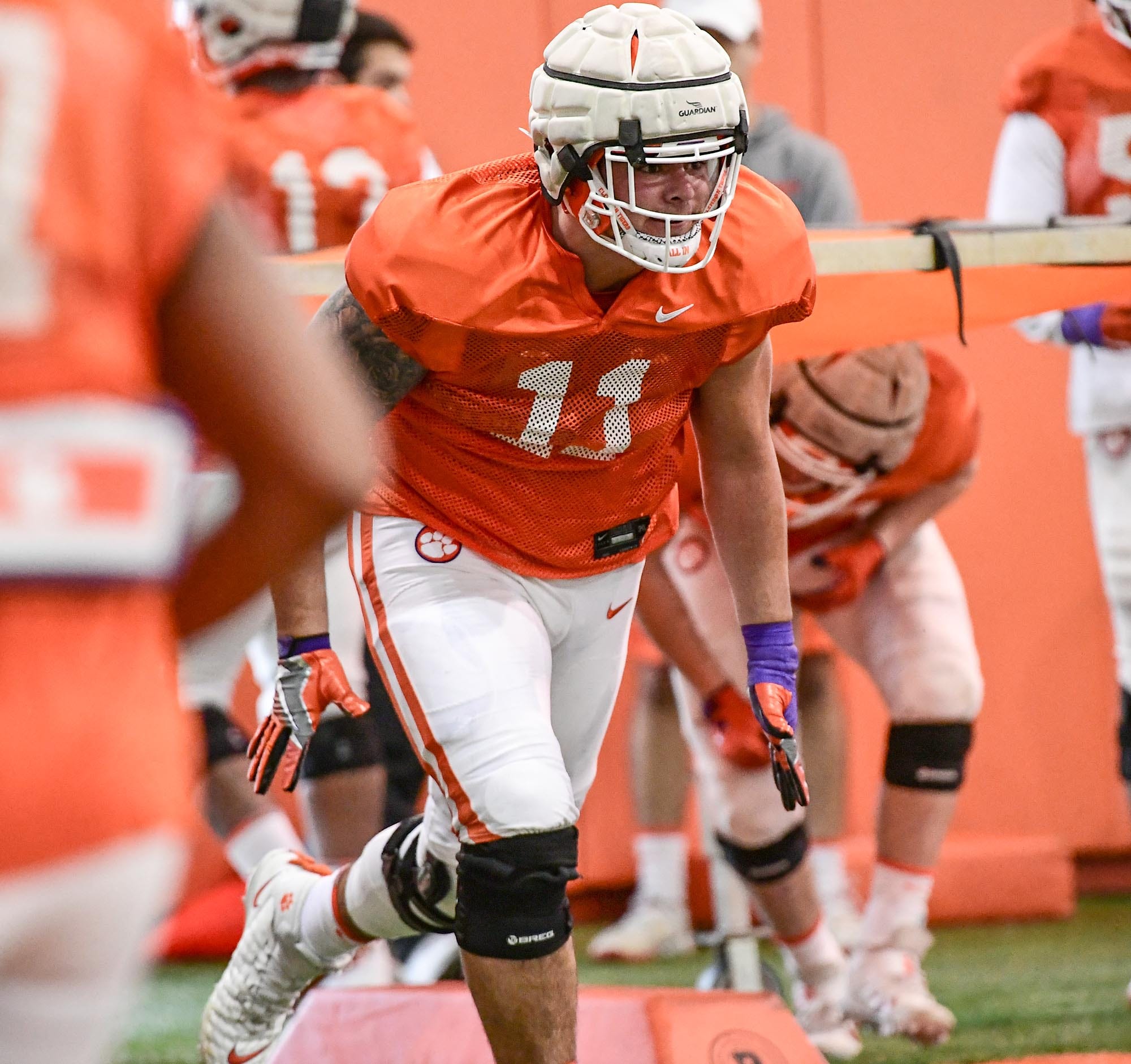 Clemson fans and Wake Forest QB get quick look at Bryan Bresee