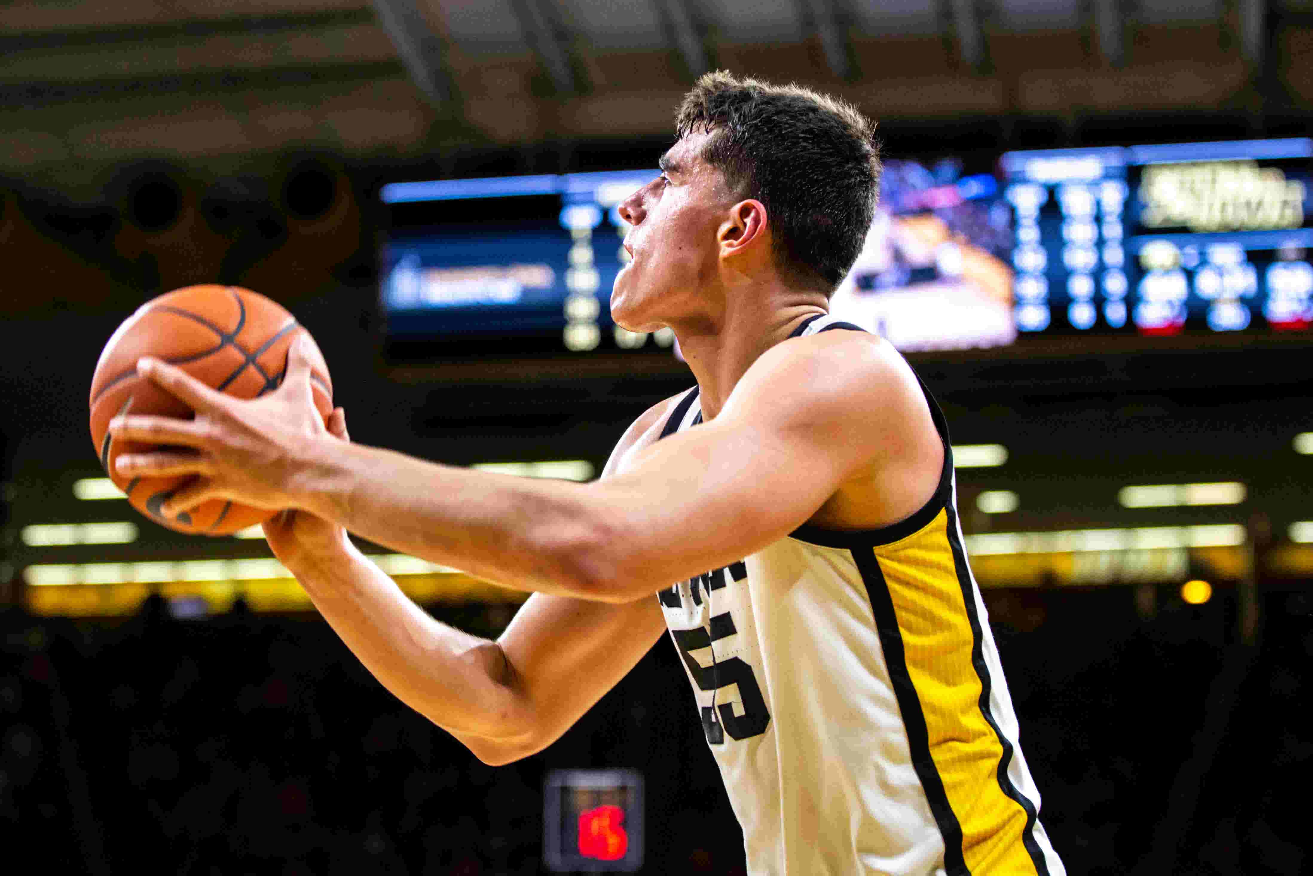 Is Iowa center Luka Garza the national player of the year? Hear his ...