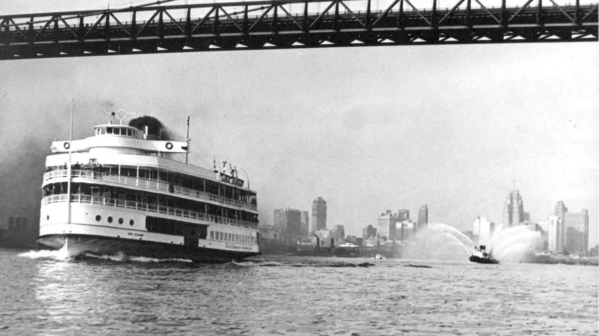 The Boblo Boats, then and now