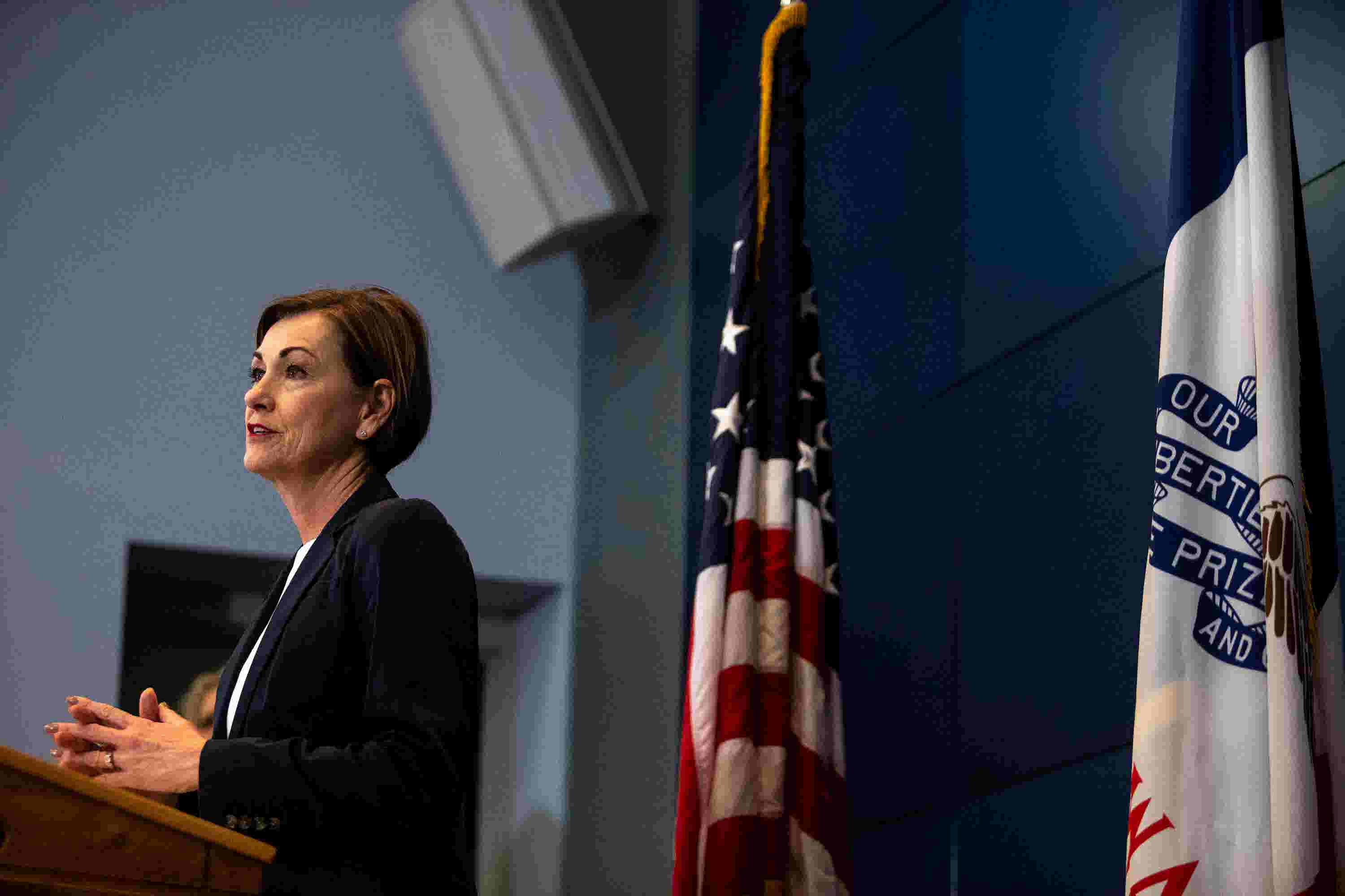 Governor Reynolds insists Iowa does not need shelter in place order