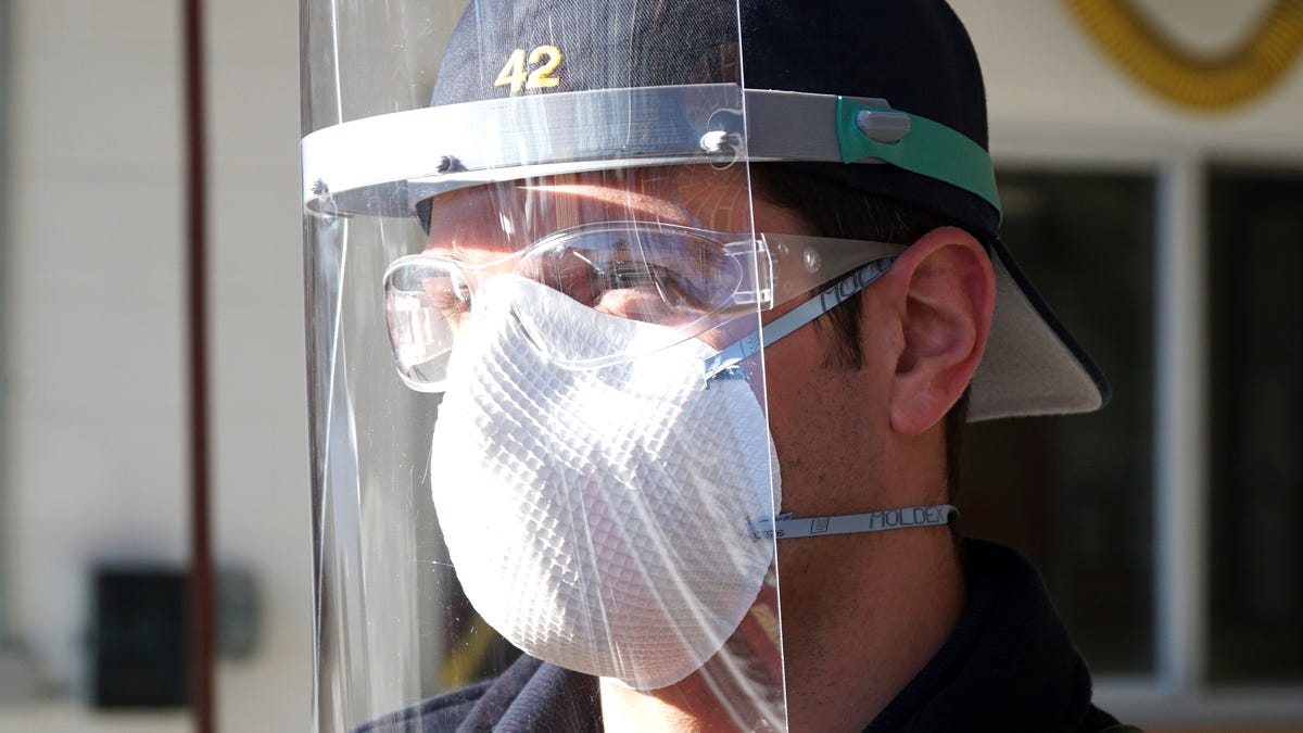 Birmingham firefighters receive 3D printed face shields