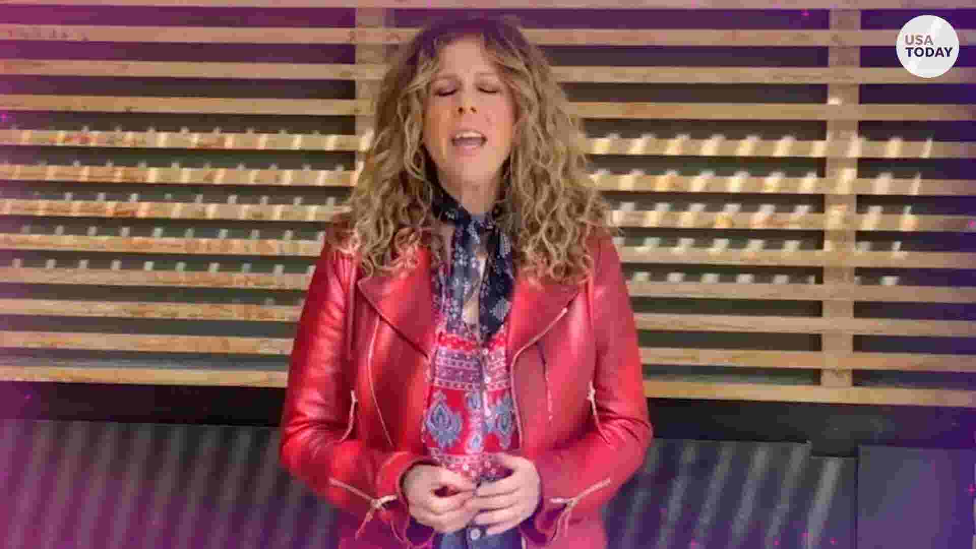 Coronavirus: Rita Wilson returns to singing after COVID-19 for NASCAR