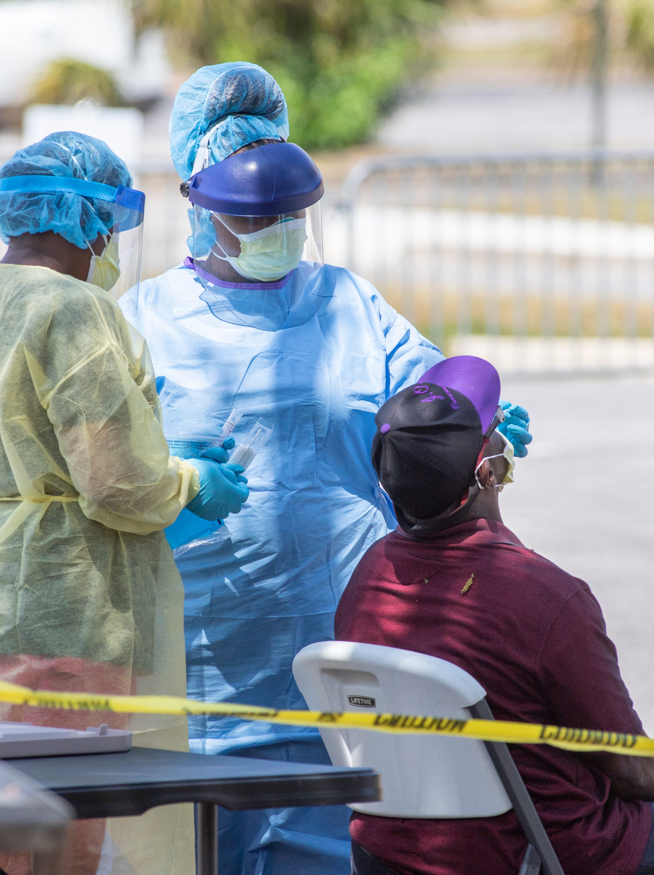 255 tested at Escambia's first walk-up COVID-19 testing clinic