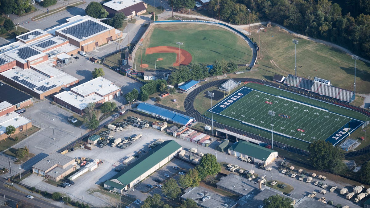 Knox County High Schools: Aerial photos of the Knoxville schools